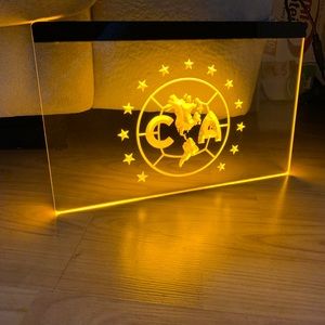 Other | Club America Led Neon Light Sign 8x12 | Poshmark